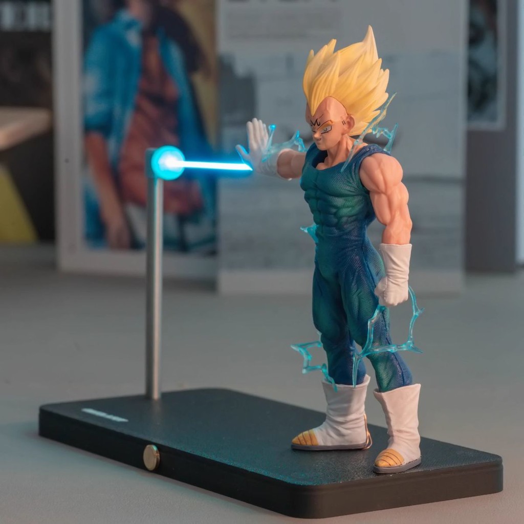 Dragon Ball Vegeta Super Saiyan Magnetic Night Light Desktop Decoration ...