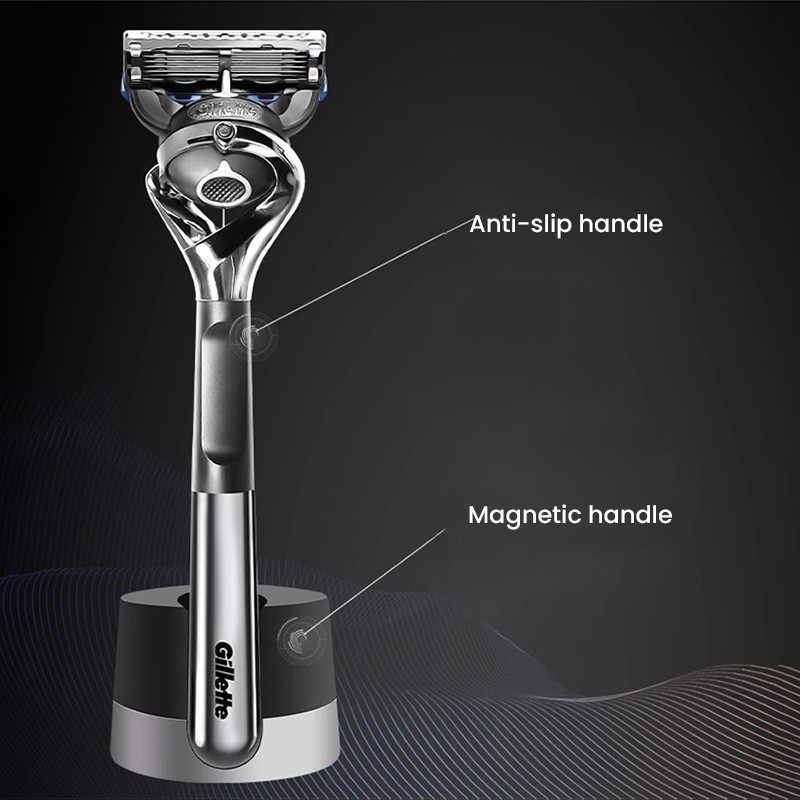 Gillette Razor Fusion 5 ProGlide Premiul Edition Flex Ball Tech Shaving ...