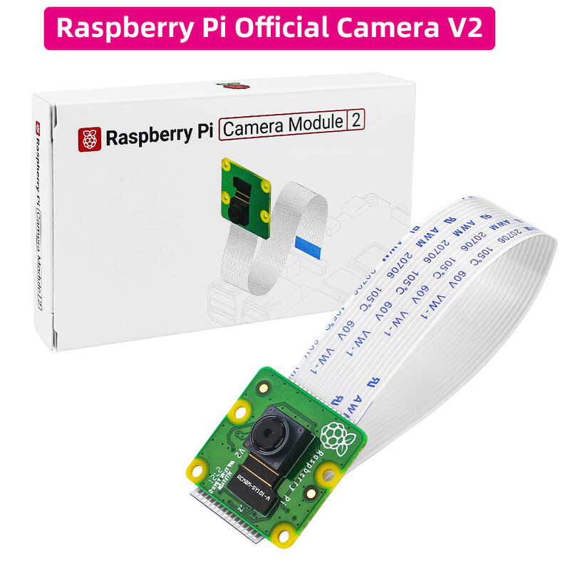 Original Official 々 Camera V2 Imx219 8Mp Webcam Module For Raspberry Pi Model 5 4B 3B+ 3B Zero N ...