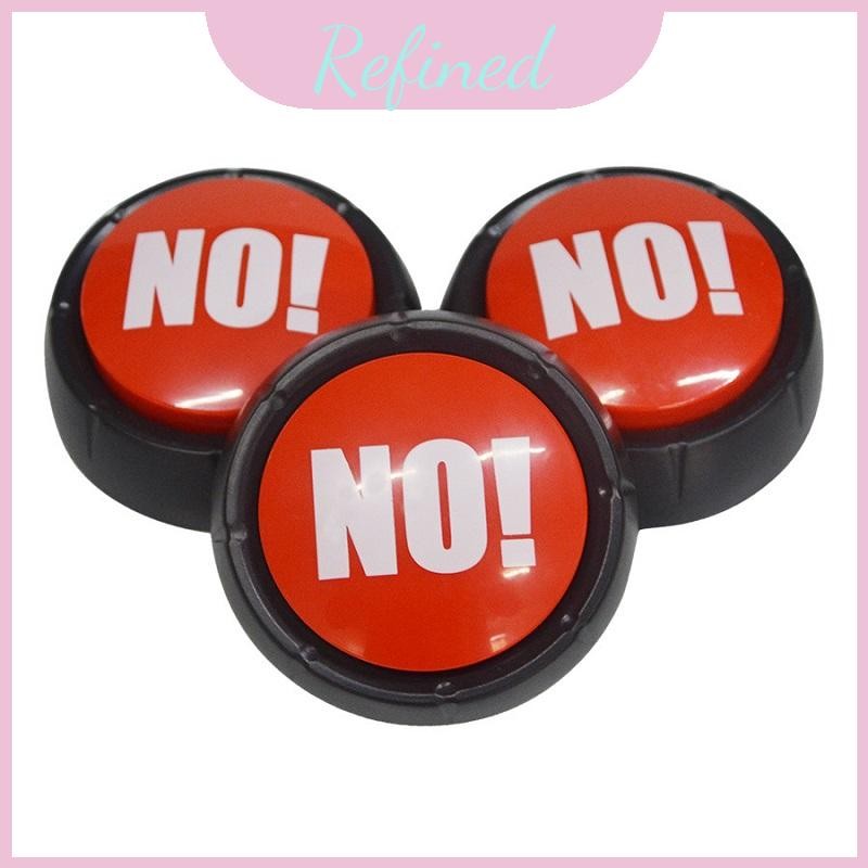 Yes Design Timeless No Sorry Maybe Bullshit Sound Button Toy Memorable ...