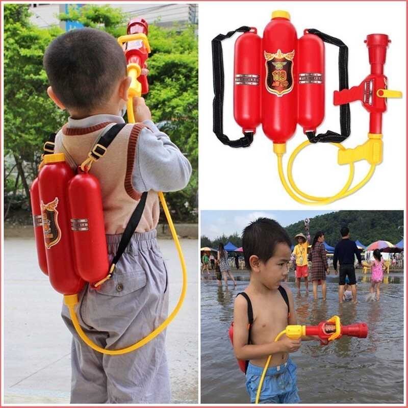 play Children's house toy fire extinguisher backpack water gun ...