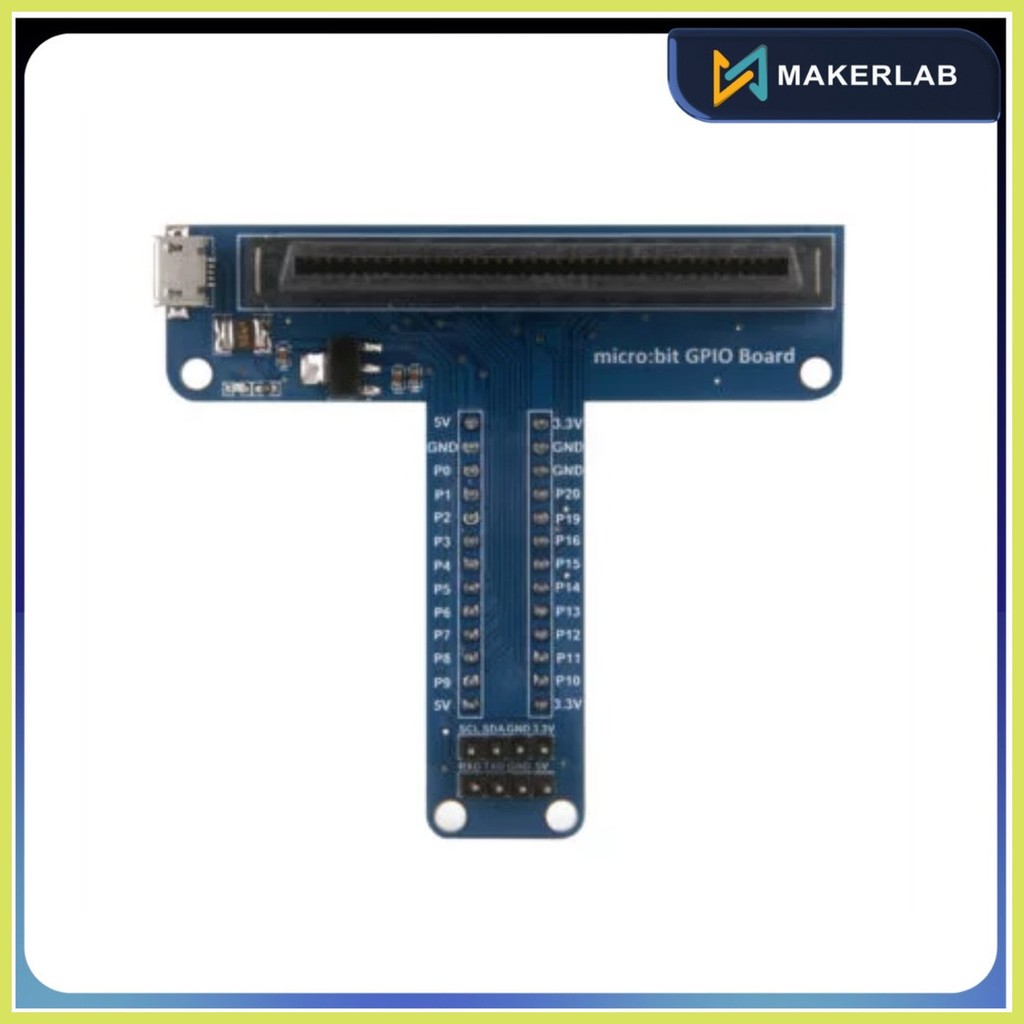 Micro:bit T-type GPIO board T- Type GPIO Breakout Board GPIO Expansion ...