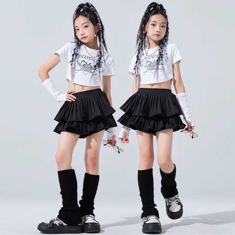 Dnce Children's Jzz Performnce Outfit Six-One Girl's Dnce Prctice Suit ...