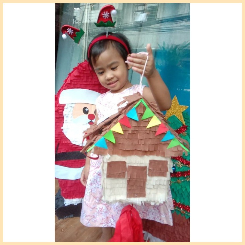 piñata bahay kubo handmade pull string type/hila ๑ ☈ | Shopee Philippines
