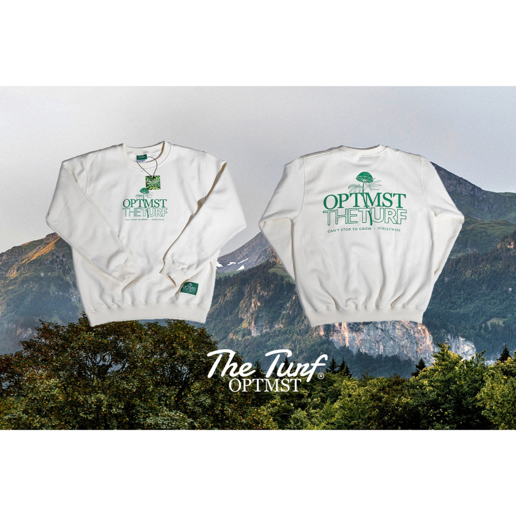 THE TURF x OPTMST | Coexist Crewneck Longsleeves (Off-White) | Shopee ...
