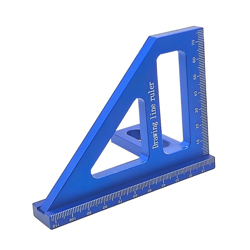 Woodworking Square Aluminum Miter Set Square 3D Multi-angle 45/90 ...