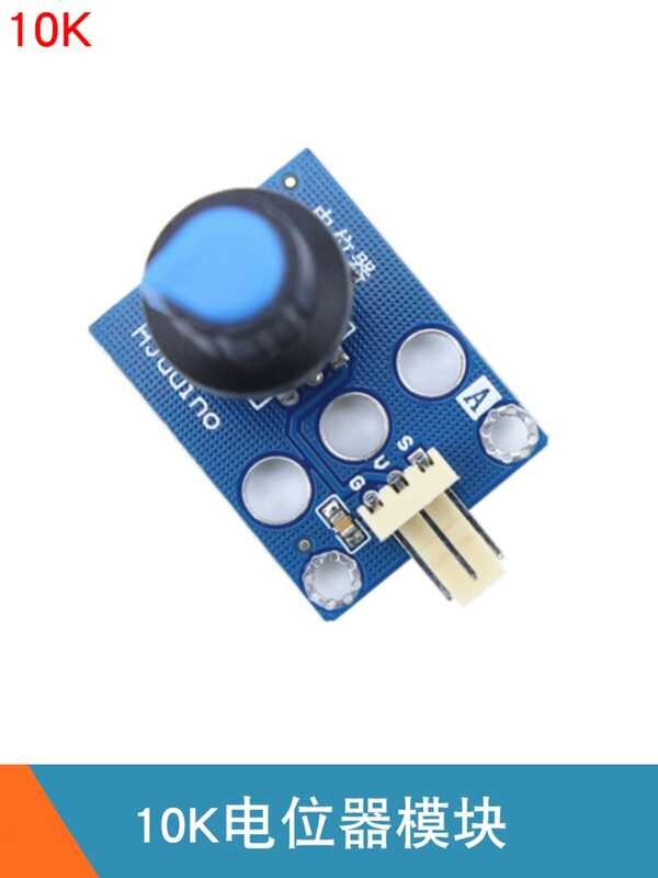 Analog 10K rotary potentiometer module, adjustable variable resistor ...