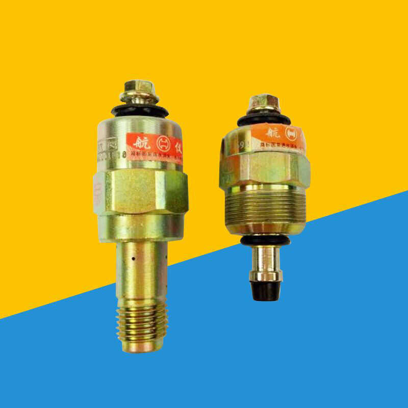 Isuzu 4JB1 series 12V shut-off valve, high-pressure oil pump solenoid ...