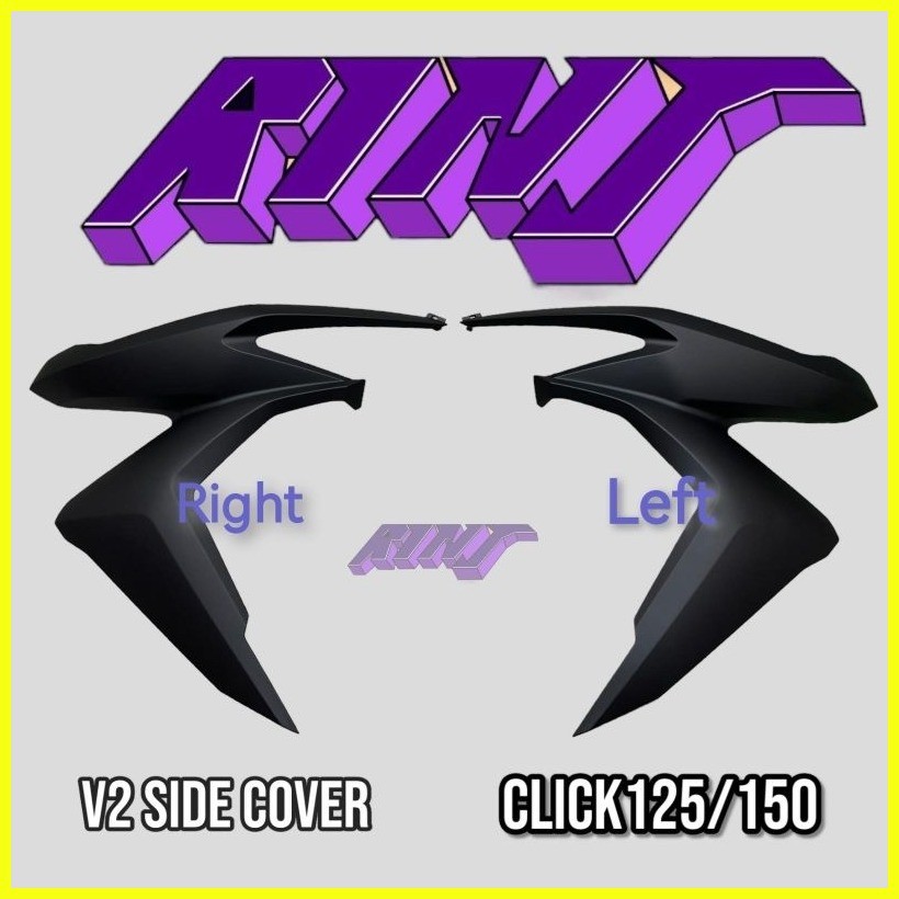 Honda click 125i 150i v2 Front Side Cover Honda click fairings v2 ...