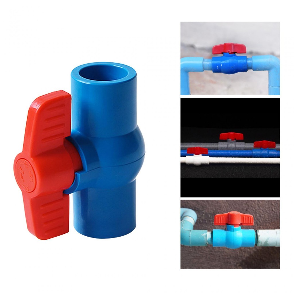 PVC Blue Fittings 1/2, 3/4, and 1 inch Pipe Fitting Polybutylene PVC ...