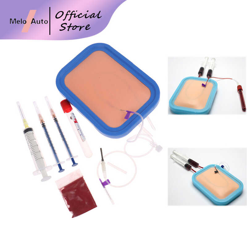 LY Praical Simulation Skin Practice Venous Injection Training Human Pad ...