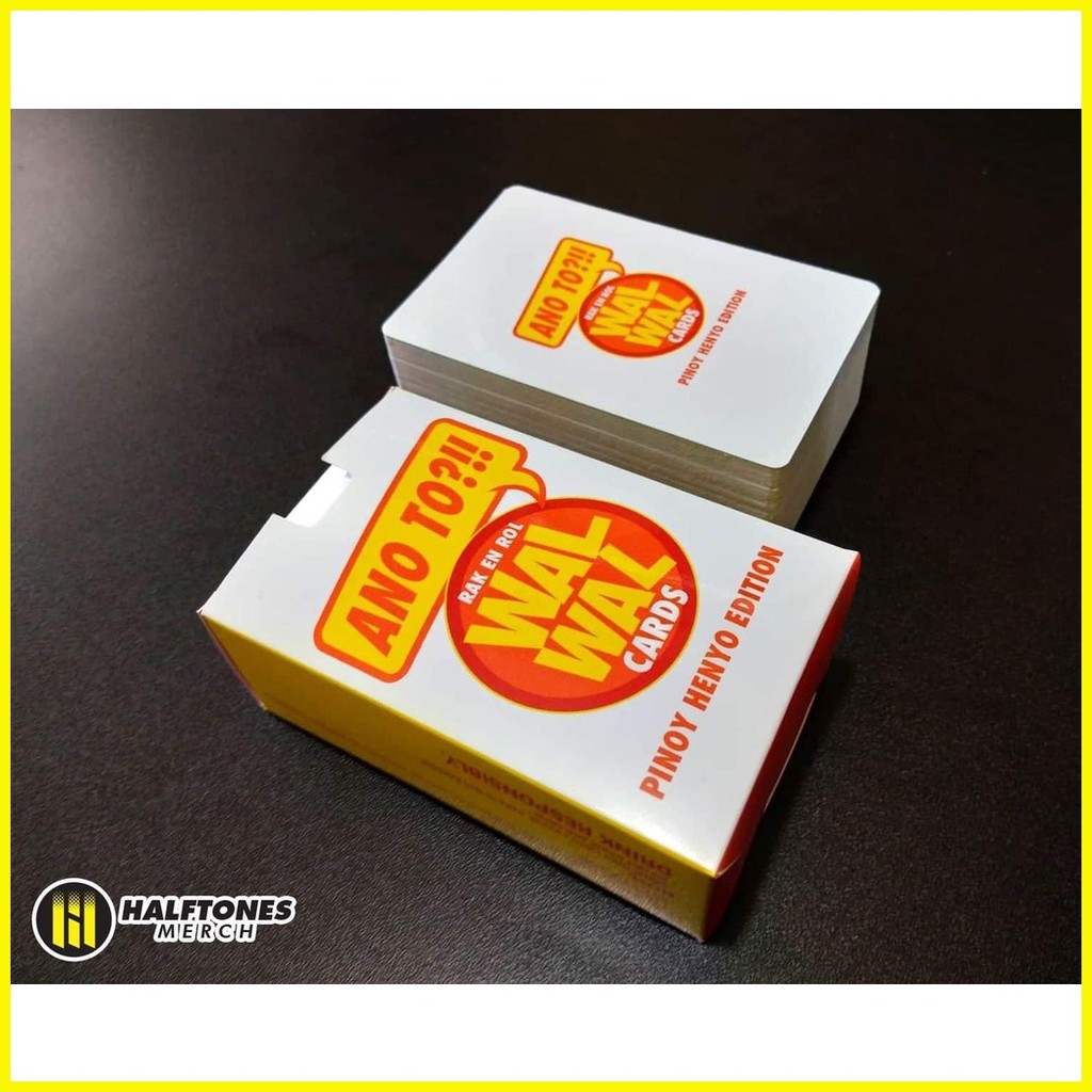 Walwal Cards- ANO TO?!! (Pinoy Henyo Edition) | Shopee Philippines