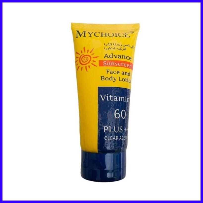 MYCHOICE Advance Sunscreen Face and Body Lotion 150G | Shopee Philippines