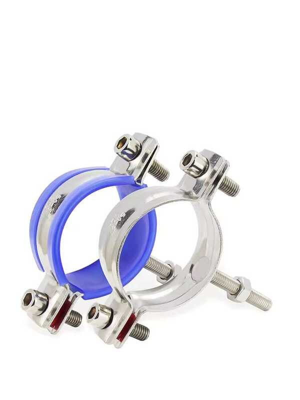 stainless steel 304 pipe clamp fixing pipe bracket screw clamp pipe ...
