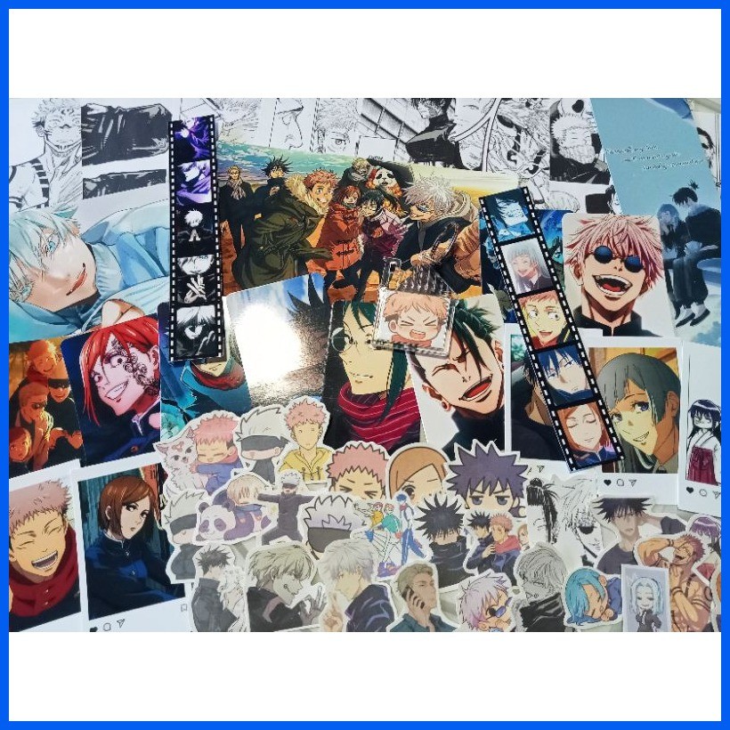 ☑ Jujutsu kaisen Fan bundle kit merch gift box anime manga Gojo Satoru ...