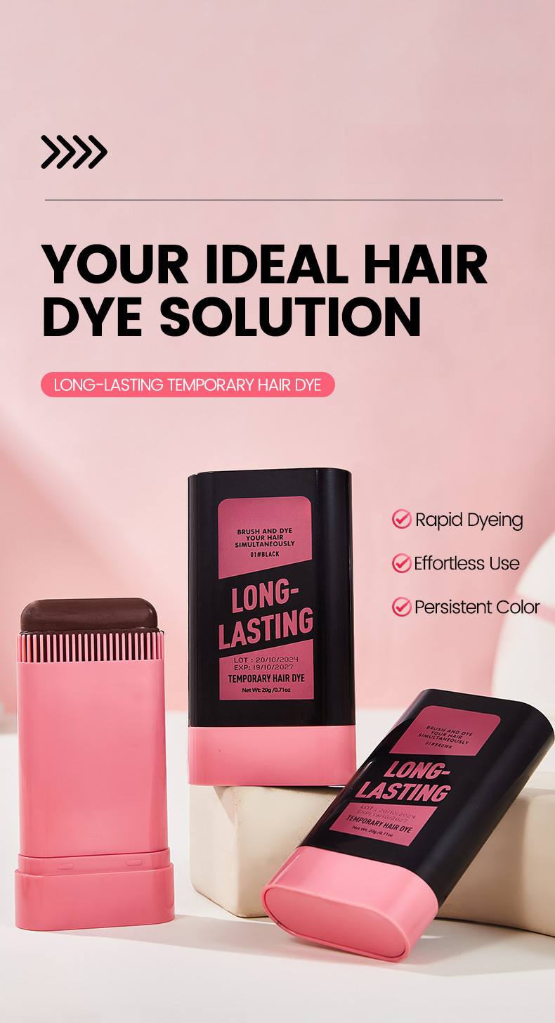 Long-Lasting Temporary Hair Dye Stick | Salon-Finish, Hair Styling ...