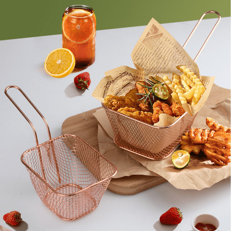 COD Fried Basket Strainer American Fries Holder Fries Basket Strainer ...