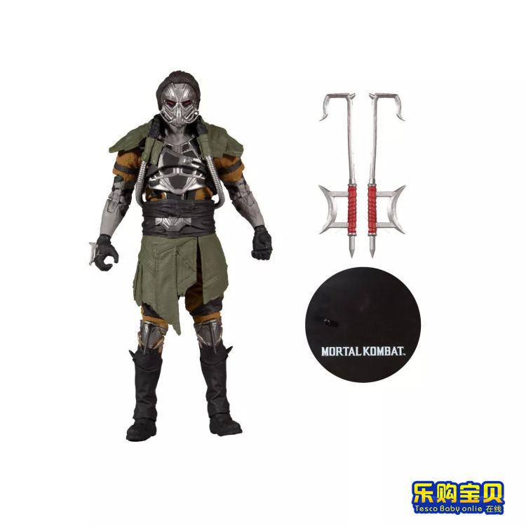 McFarlane Mortal Kombat Kabaul KABAL Genuine Figure Model | Shopee ...