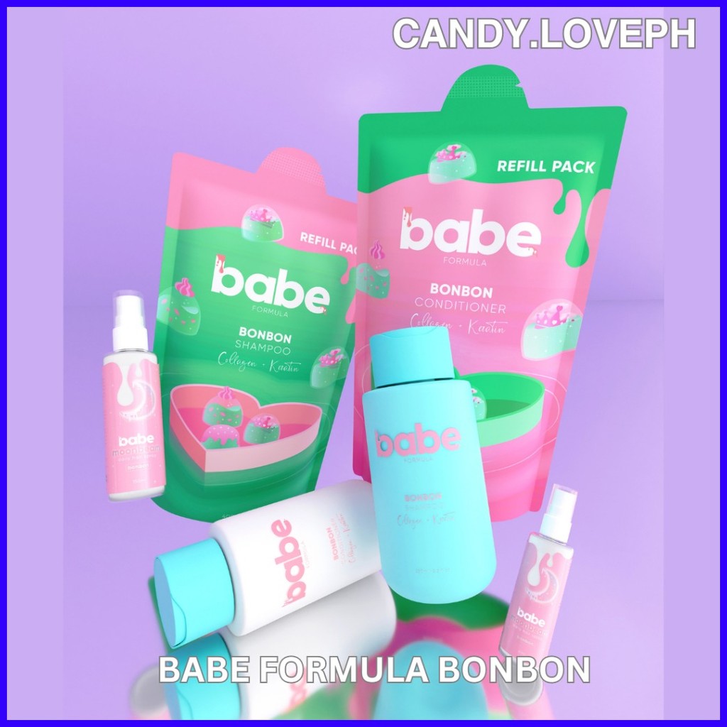 Babe Formula Bonbon Shampoo and Conditioner 250ml | Shopee Philippines