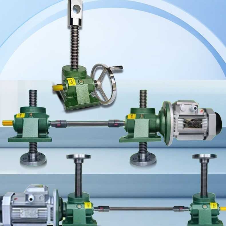 Screw hand cranked electric screw lift, two linkage, multiple linkage ...