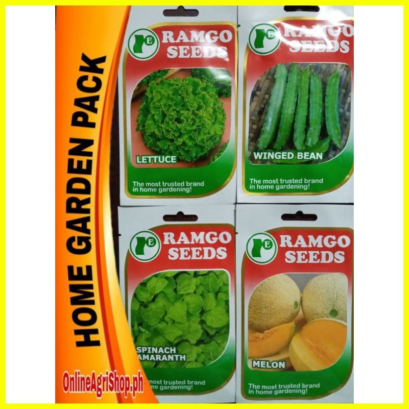 RAMGO VEGETABLE SEED PACKS ( WINGED BEAN SIGARILYAS / LOLLO BIONDA ...
