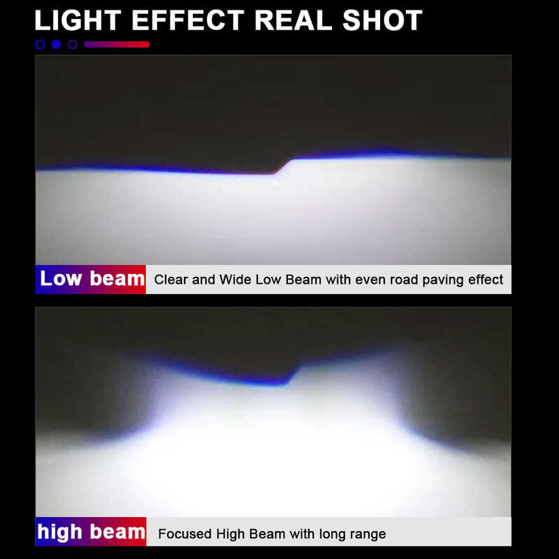 々 Matrix Bi-led Lens 1.5 Inch Car Motorcycle LED Headlight Projector ...