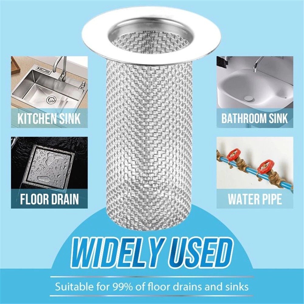OPE 304 Stainless Steel Sewer Filter Screen Toilet Floor Drain Screen ...