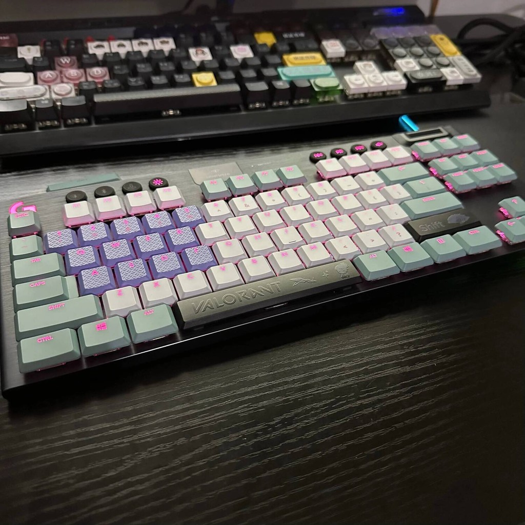 Full 110 Keys,Shine Through Replacement Keycaps,New Original G913 ...