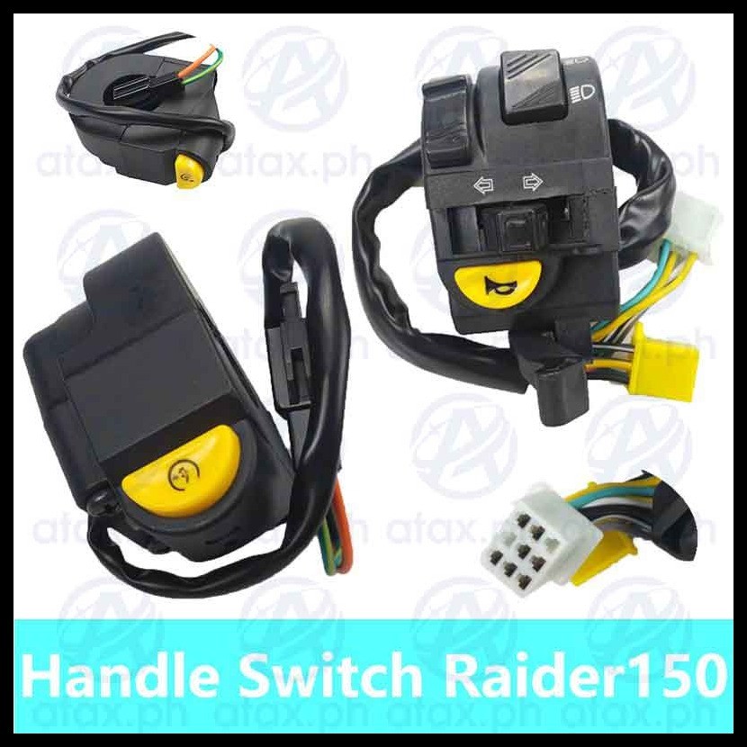 Handle Switch Raider 150 LH/RH Motorcycle 유 ﹊ | Shopee Philippines