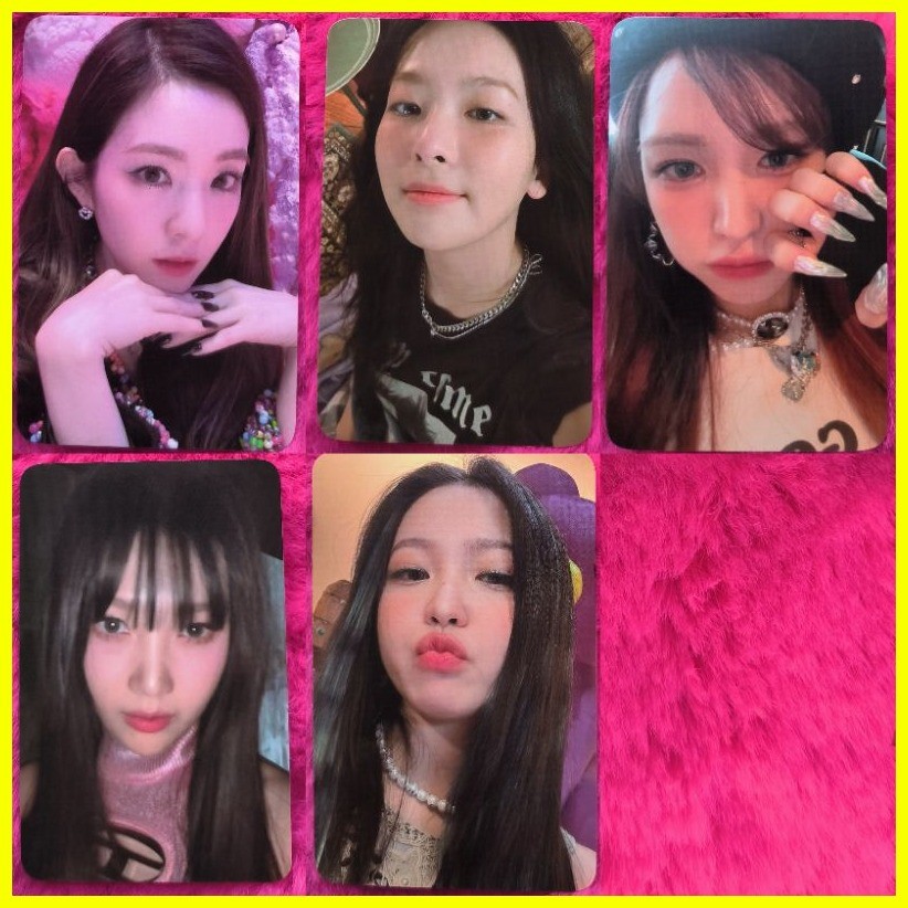 ONHAND RED VELVET BIRTHDAY OFFICIAL POB PHOTOCARDS APPLE MUSIC KTOWN4U ...