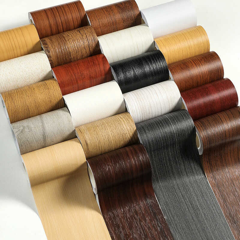 Wood Grain Door Frame Imitation Sticker Self-Adhesive Skirting Board ...