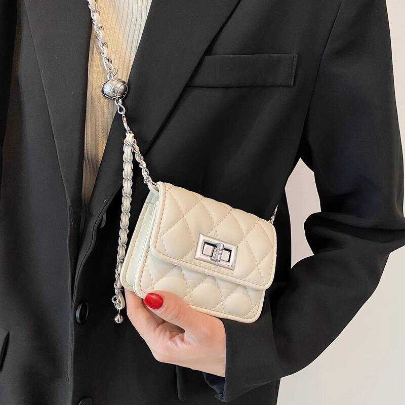 F Trendy Mini Bag For Women Summer 2025 New Fashion Versatile Quilted ...