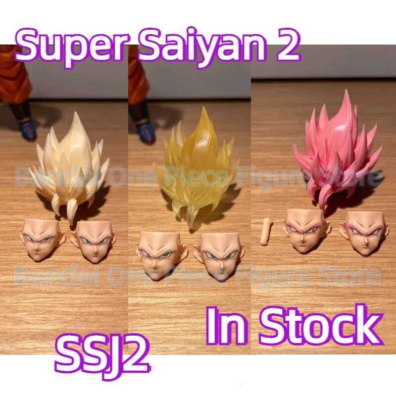 Jesse Dragon Ball SHF Super Saiya Ssj2 Son Goku Rose Goku Heads ...
