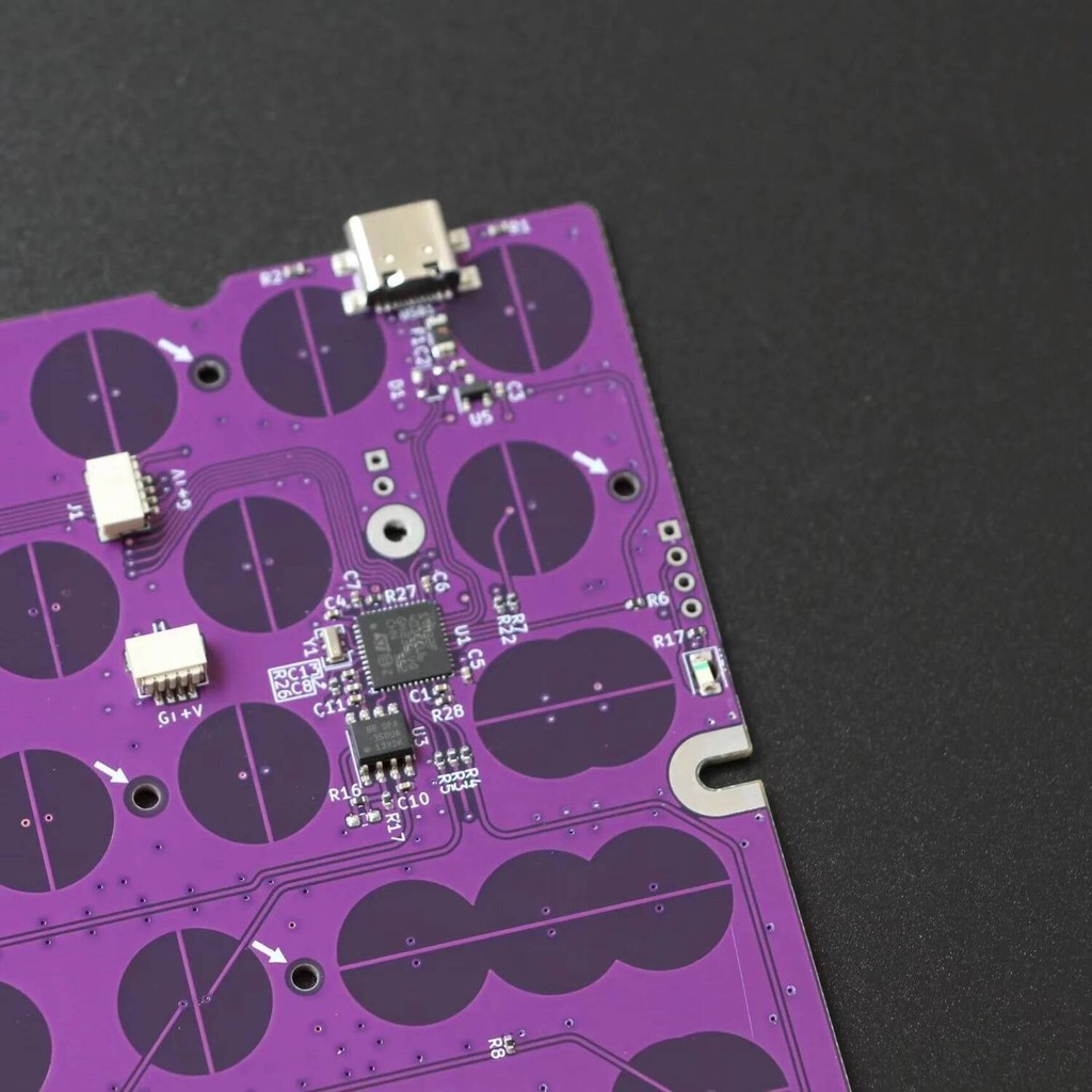 Keyboard Capacitive Wired EC60 PCB Compatible ANSI/ISO/Tsangan/HHKB ...