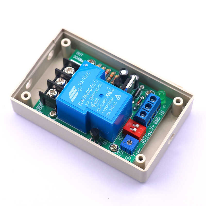 DC delay disconnection time relay module 30A power outage monitoring ...