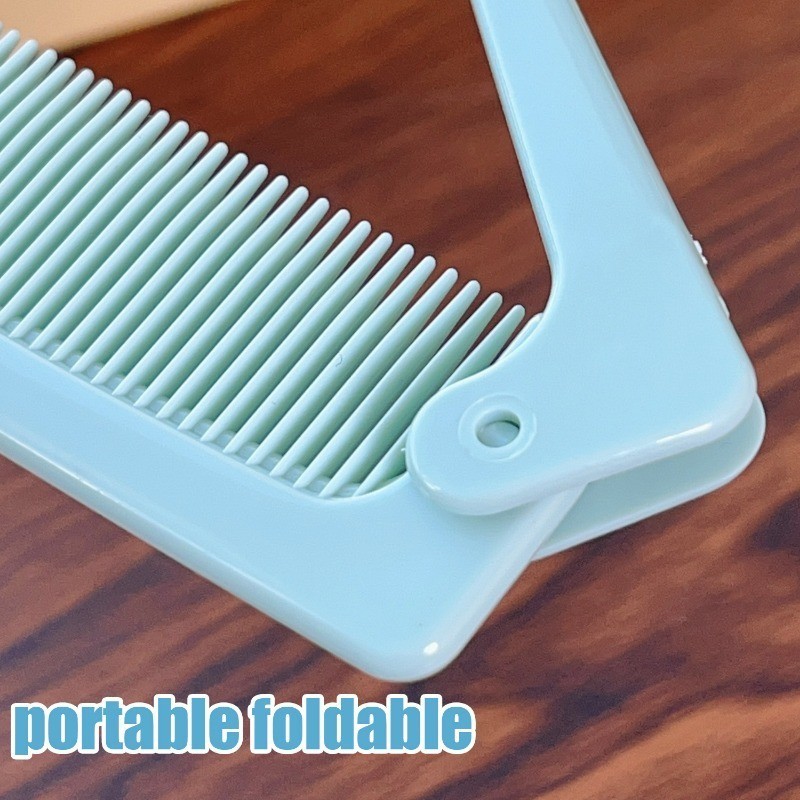 1/2/3Pcs Portable Pointed Tail Comb - Travel Folding Mini Compact Comb ...