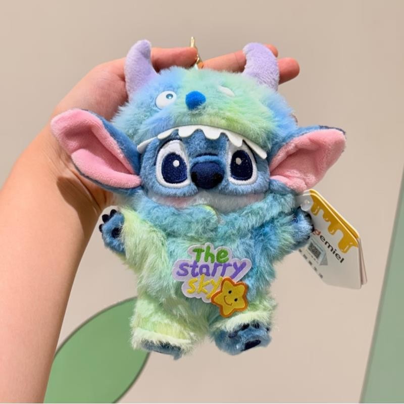 Disney Series Costume-Changing Little Monster Stitch Keychain Schoolbag ...