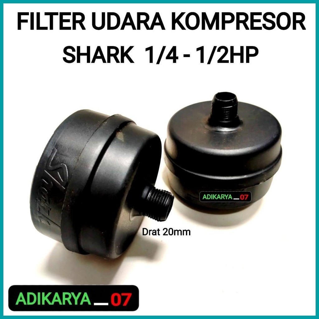 ∫ Shark Compressor Air Filter 1/4 - 2HP Air Filter Transformer Shark ...