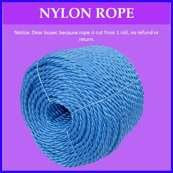 Mago Nylon Rope 22mm-32mm 5 Meters - 10 Meters | Shopee Philippines