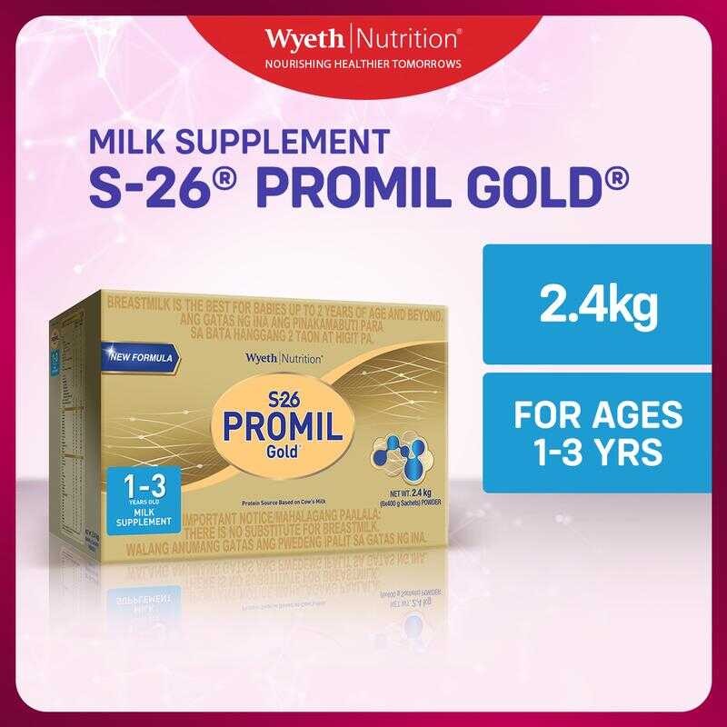 S-26 PROMIL GOLD THREE Milk Supplement For 1 To 3 Years Old 2.4Kg ...