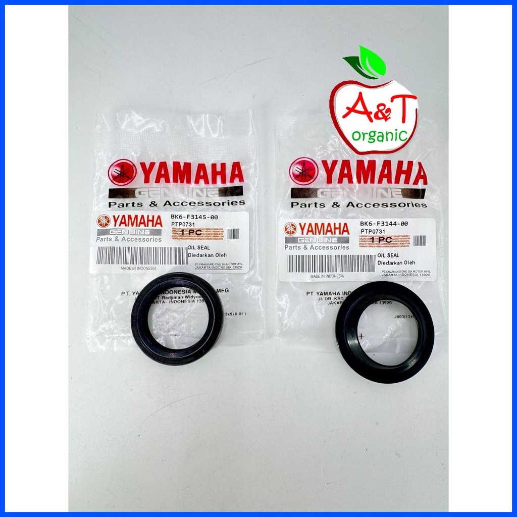 BK6 FRONT Shock FORK Oil SEAL & DUST Seal Yamaha Inverted R15 V3-V4 ...