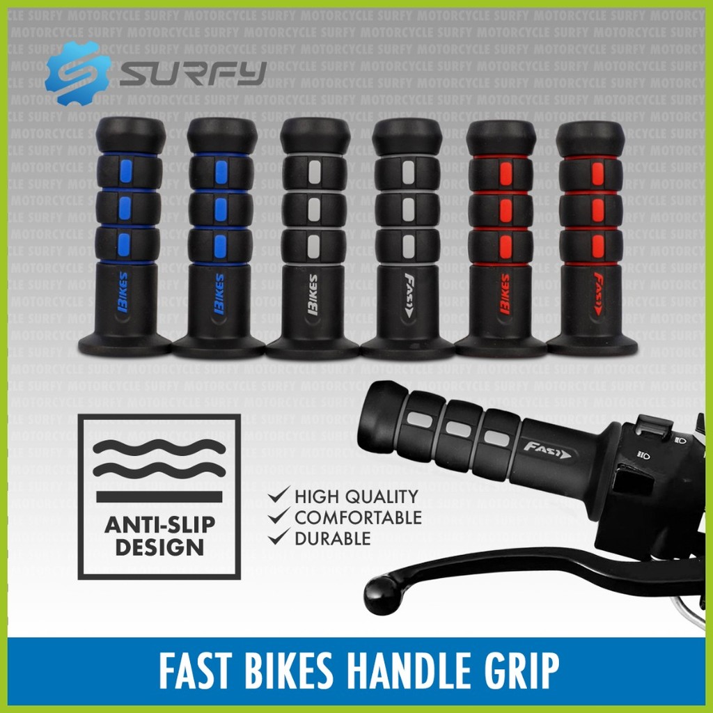 Fast Handle Grip Soft Rubber Anti-Slip Design Universal | Shopee ...