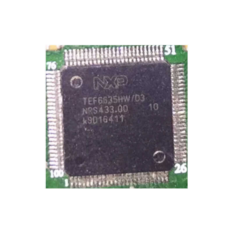 TEF6635HW-03 TEF6635HW/03 Package TQFP-100 Car Radio Tuner Chip ...