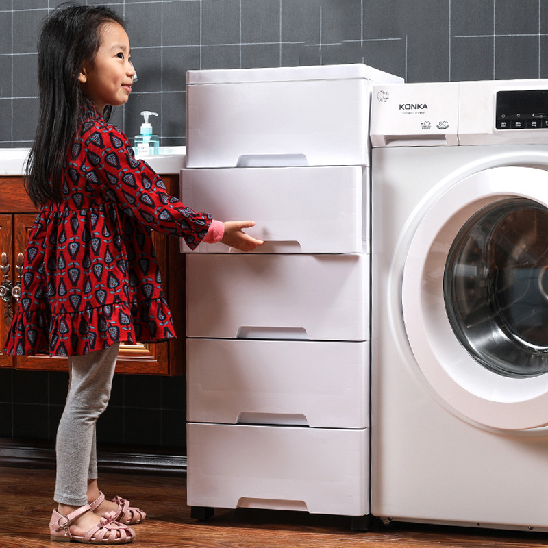 LUS Wide Durabox Drawer Orocan Drawer Plastic Clothes Storage Cabinet ...