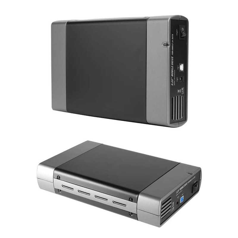 5.25Inch 72 Optical Drive Enclosure Usb3.0/2.0 To SATA External Hard ...