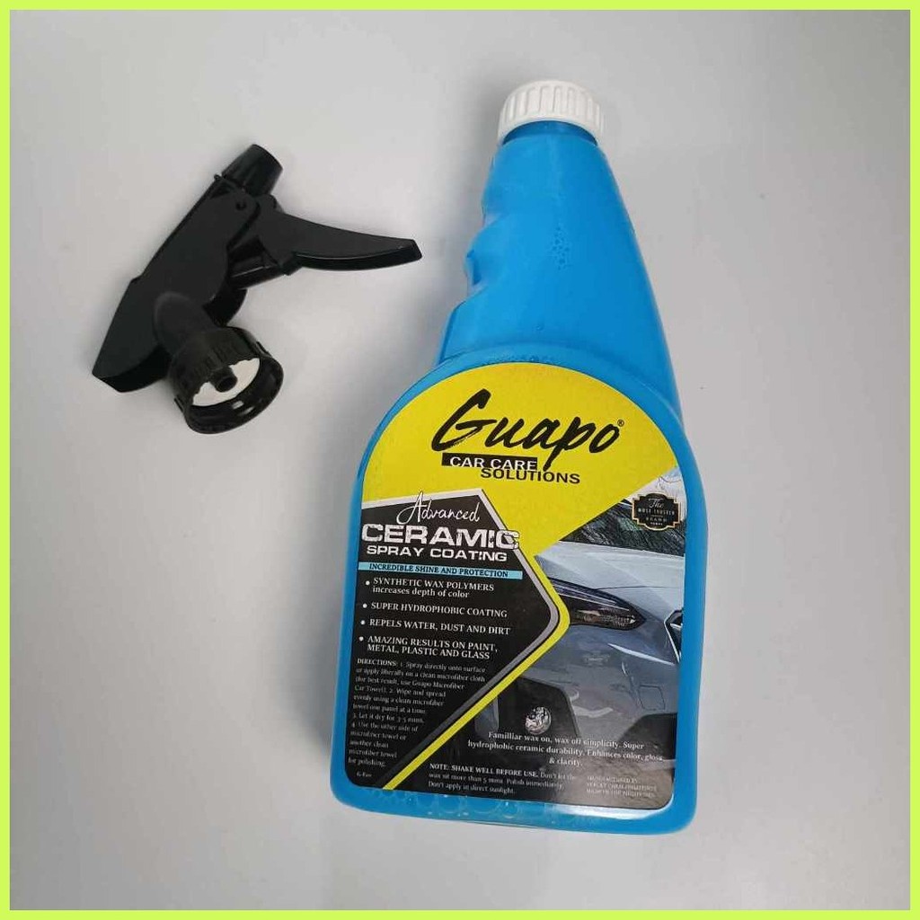 ↕ GUAPO CAR CARE SOLUTIONS SPRAY PRODUCTS 500ML (CAR WASH/CERAMIC ...