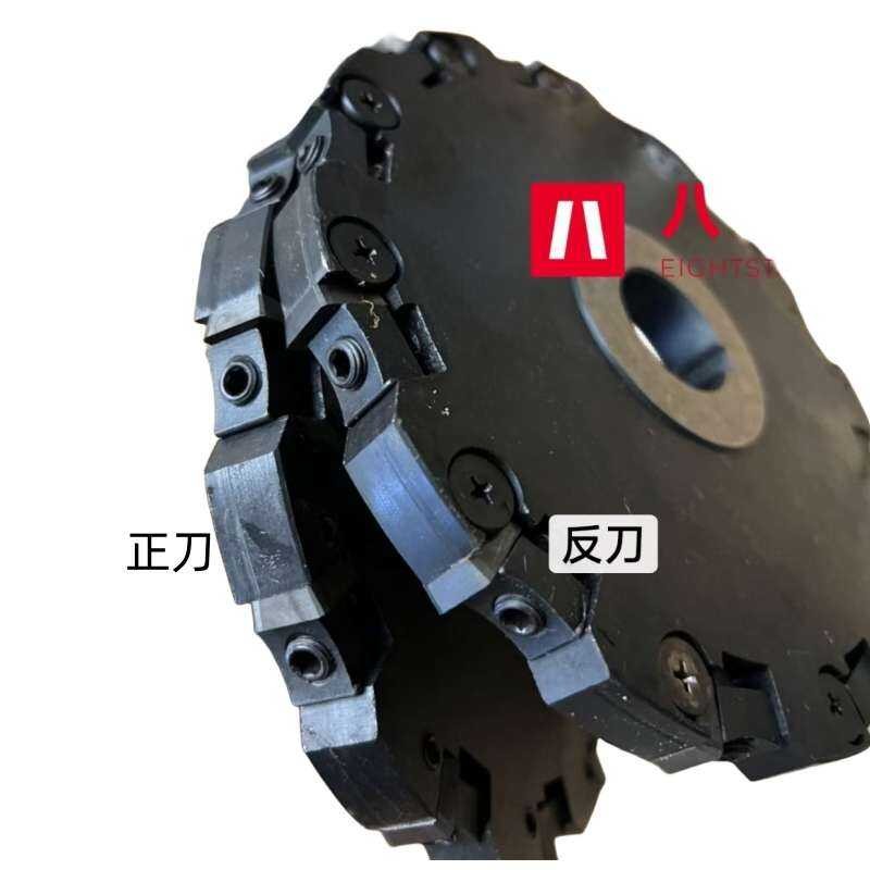 ღ Hard alloy reversible three square edged cutter, machine clamp two ...