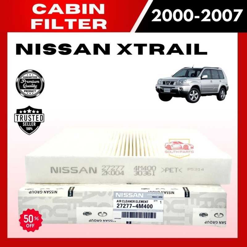 COD ON SALE CABIN FILTER FOR NISSAN XTRAIL 2000-2007 (27277-4M400 ...