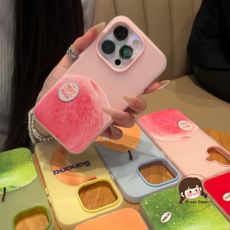ins Style Really Fruit Patten 2 in 1 Phone Case For Huawei Pura 70 Pro ...