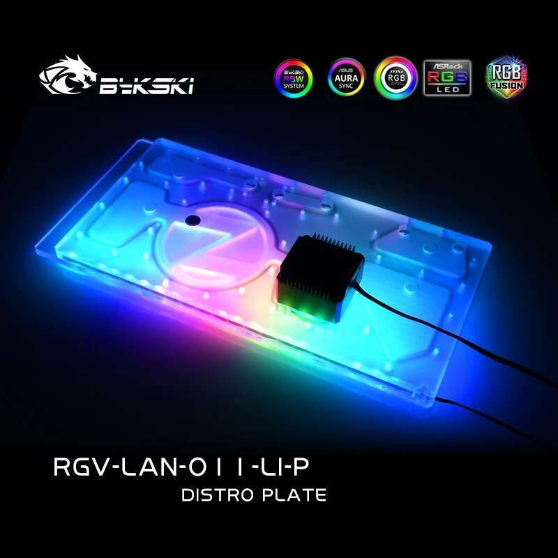 Bykski RGV-LAN-O11-LI-P PC water cooling DISTRO PLATE water way broad ...
